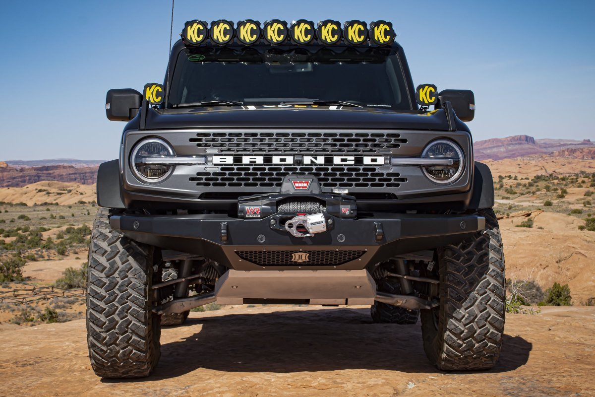ICON Pro Series Front Winch Bumper | Bronco 6G Aftermarket (Vendors ...